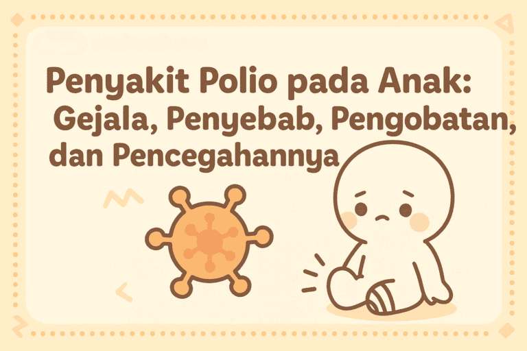Penyakit Polio pada Anak: Gejala, Penyebab & Cara Pencegahan