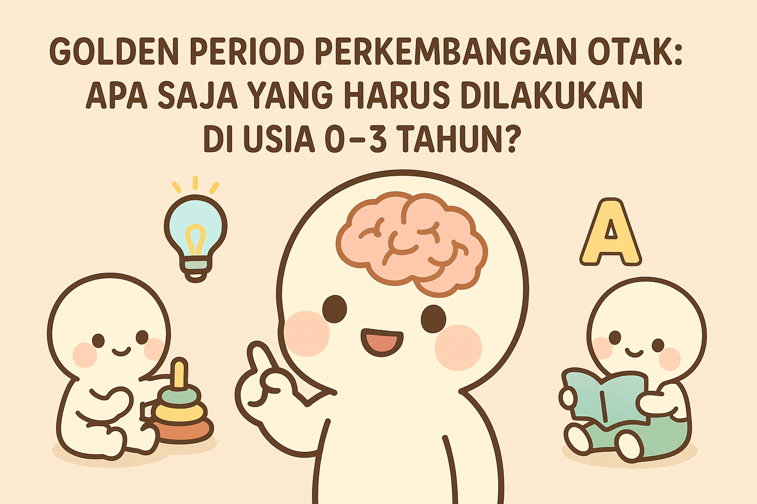 Apa Saja yang Harus Dilakukan di Golden Period Anak 0–3 Tahun?